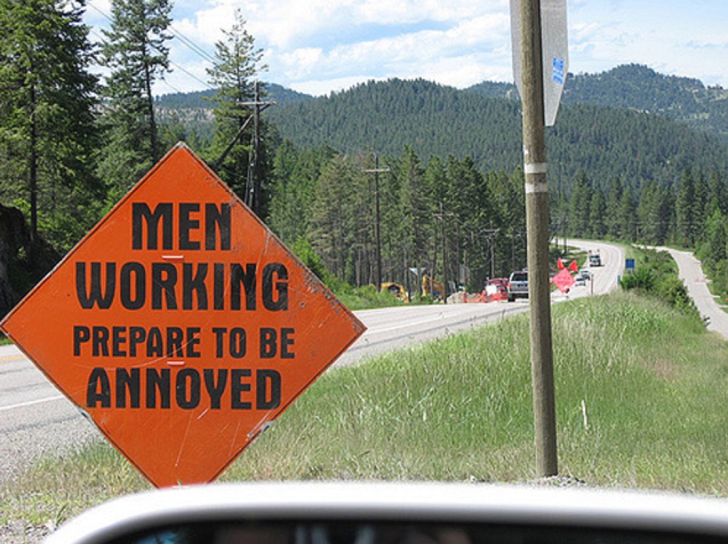 The 30 Funniest Jokes on Road Warning Signs — Best Life