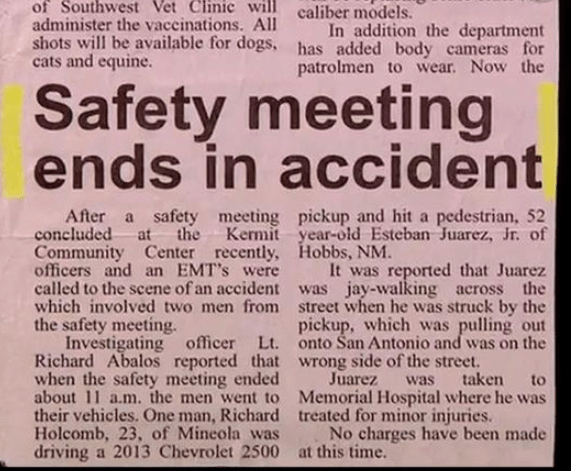 25 Funny Newspaper Headlines to Crack You Up — Best Life