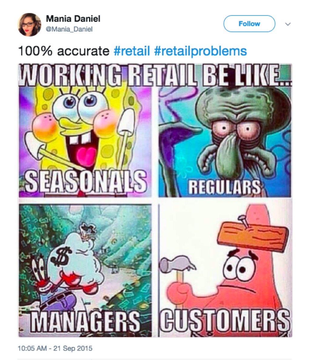30 Hilarious Tweets Every Retail Worker Can Relate To — Best Life