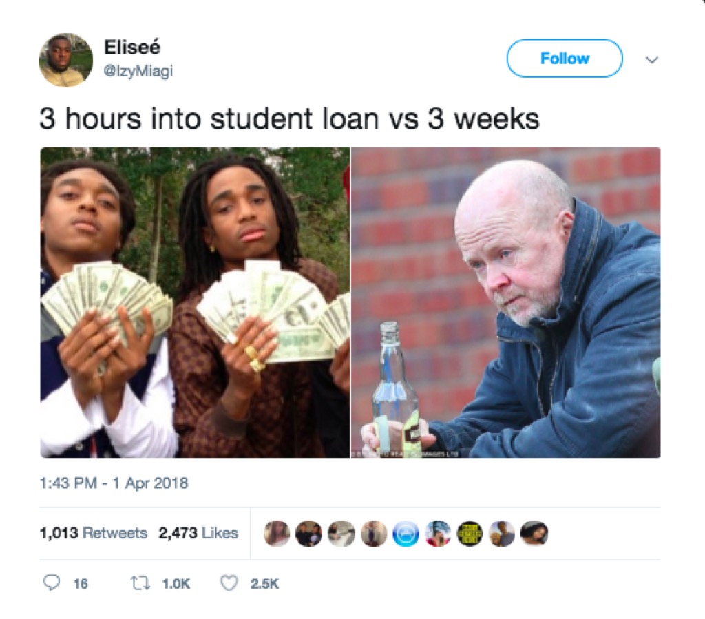 20 Hilarious Tweets Every College Student Can Relate To