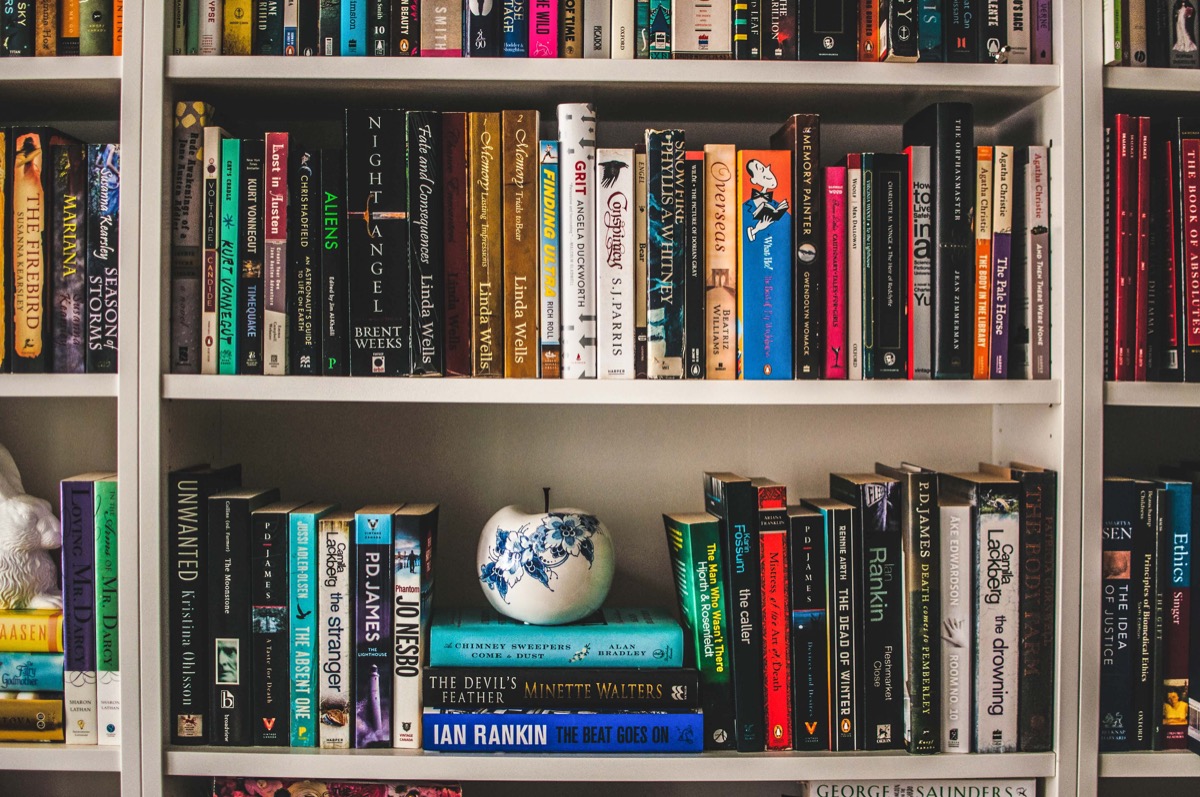 16 Genius and Stunning Ways to Organize Your Books — Best Life