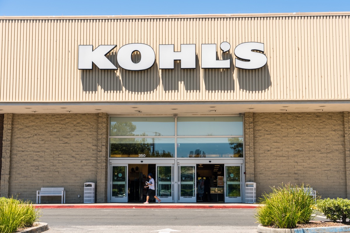 If You Shop at Kohl's, Prepare for This "Efficient" Change at All 1,100 ...