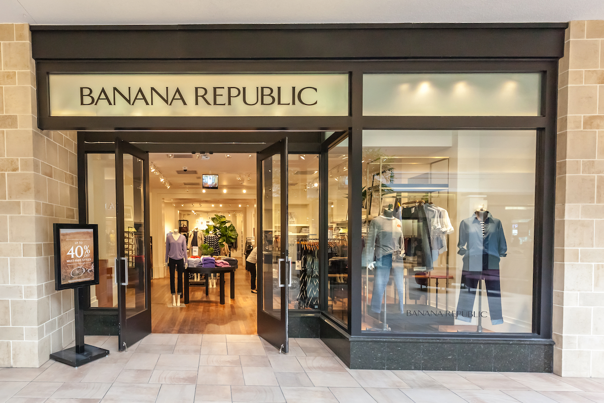 Gap Is Closing These Banana Republic Stores, Starting Next Year