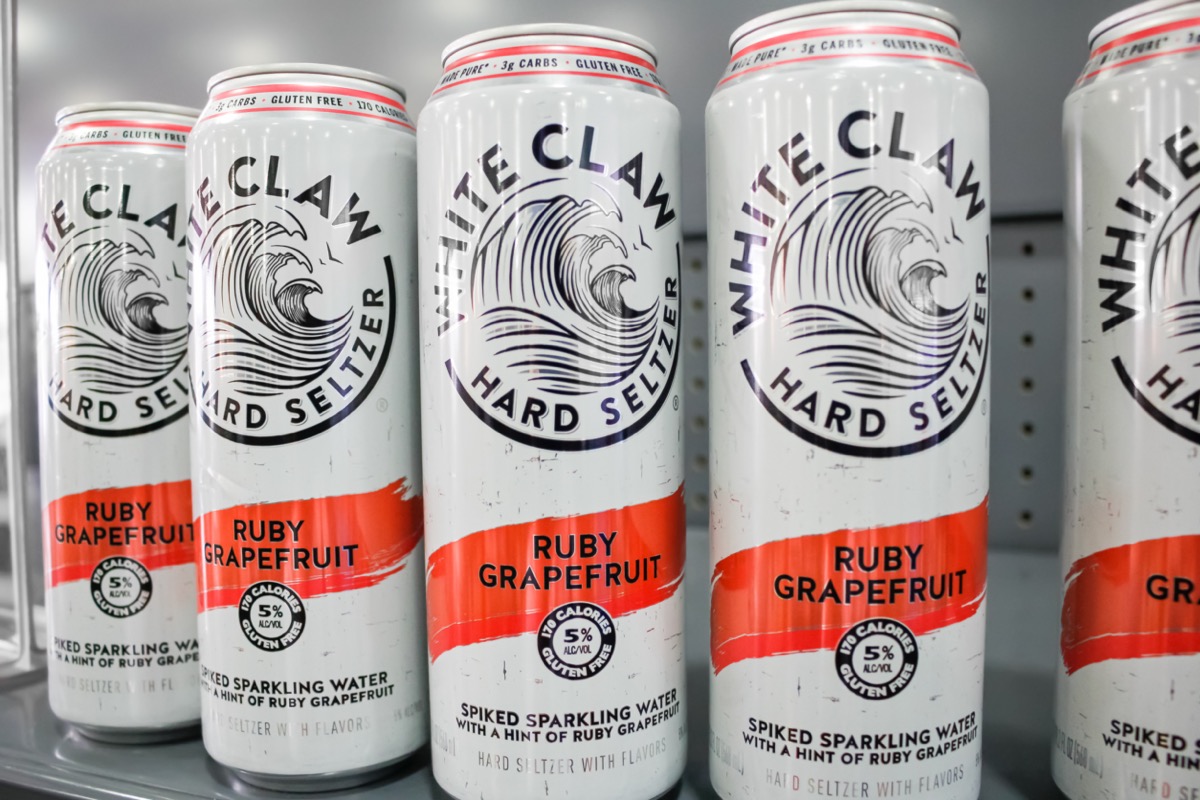 This Is the Most Popular Hard Seltzer in America, According to Data