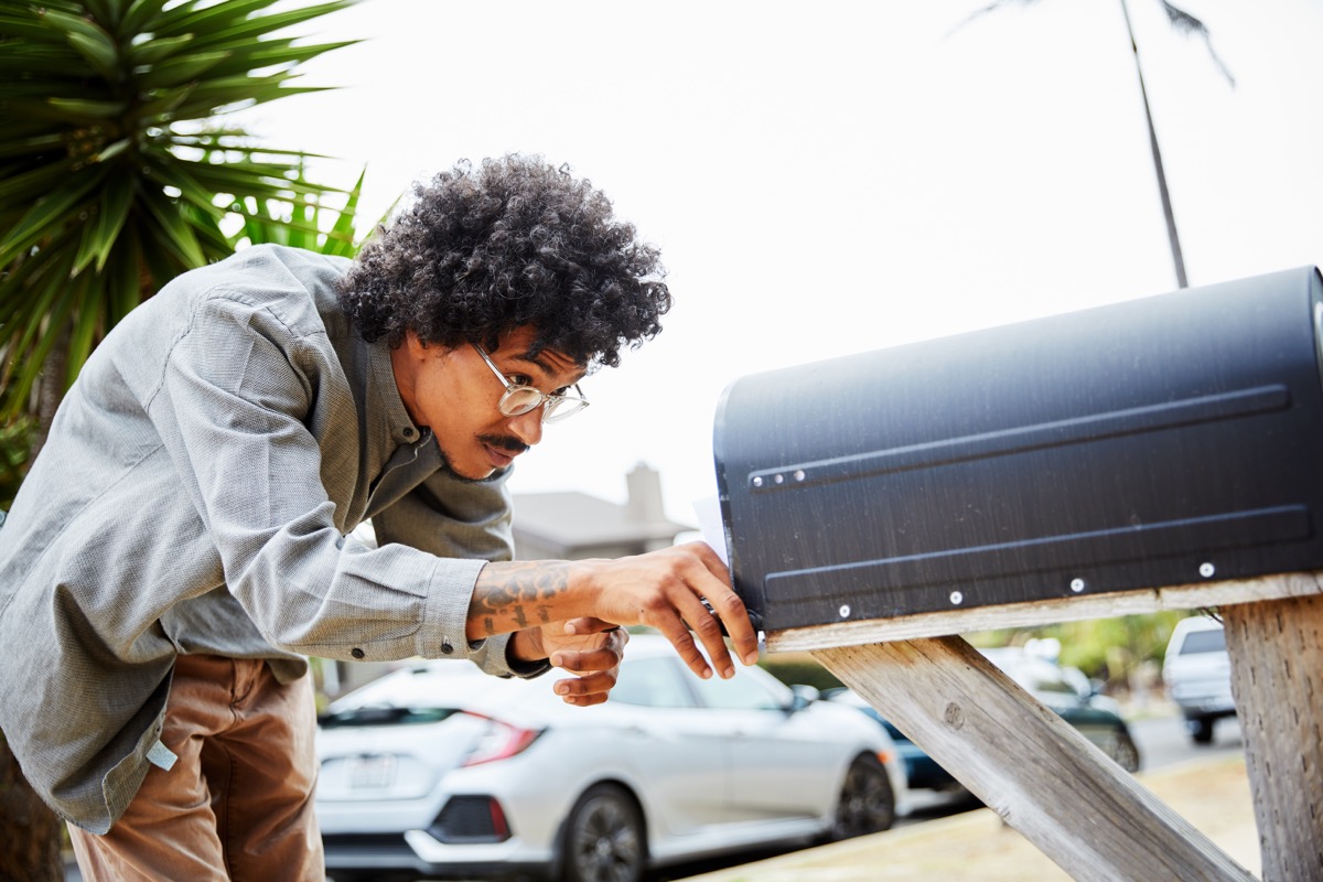 Never Leave Mail in Your Mailbox Overnight, Experts Warn — Best Life