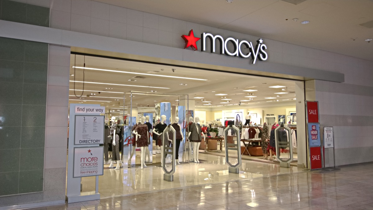 Macy's Is Closing 60 Stores, Starting in January — Best Life