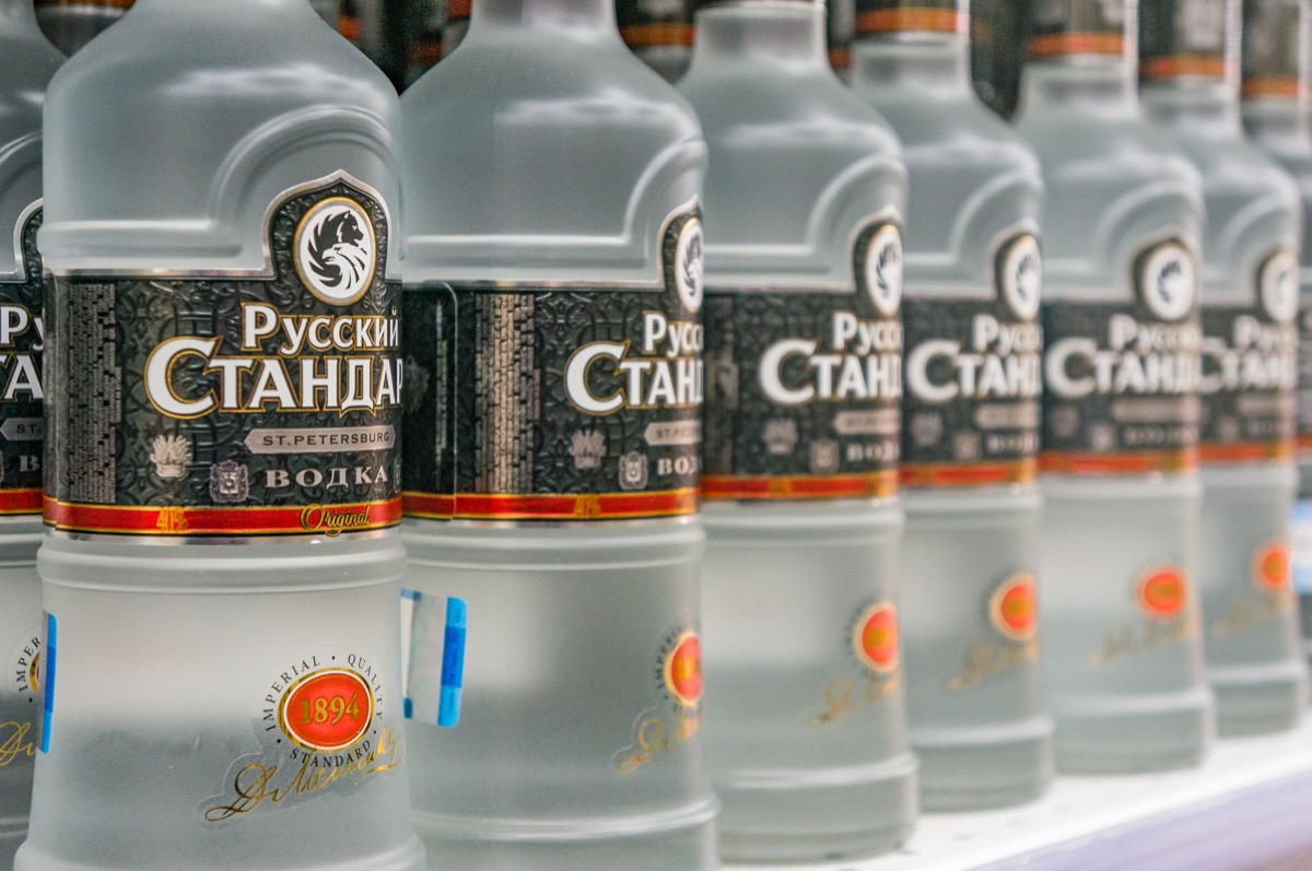 Russian Alcohol Is Being Pulled From Stores Across the U.S. — Best Life