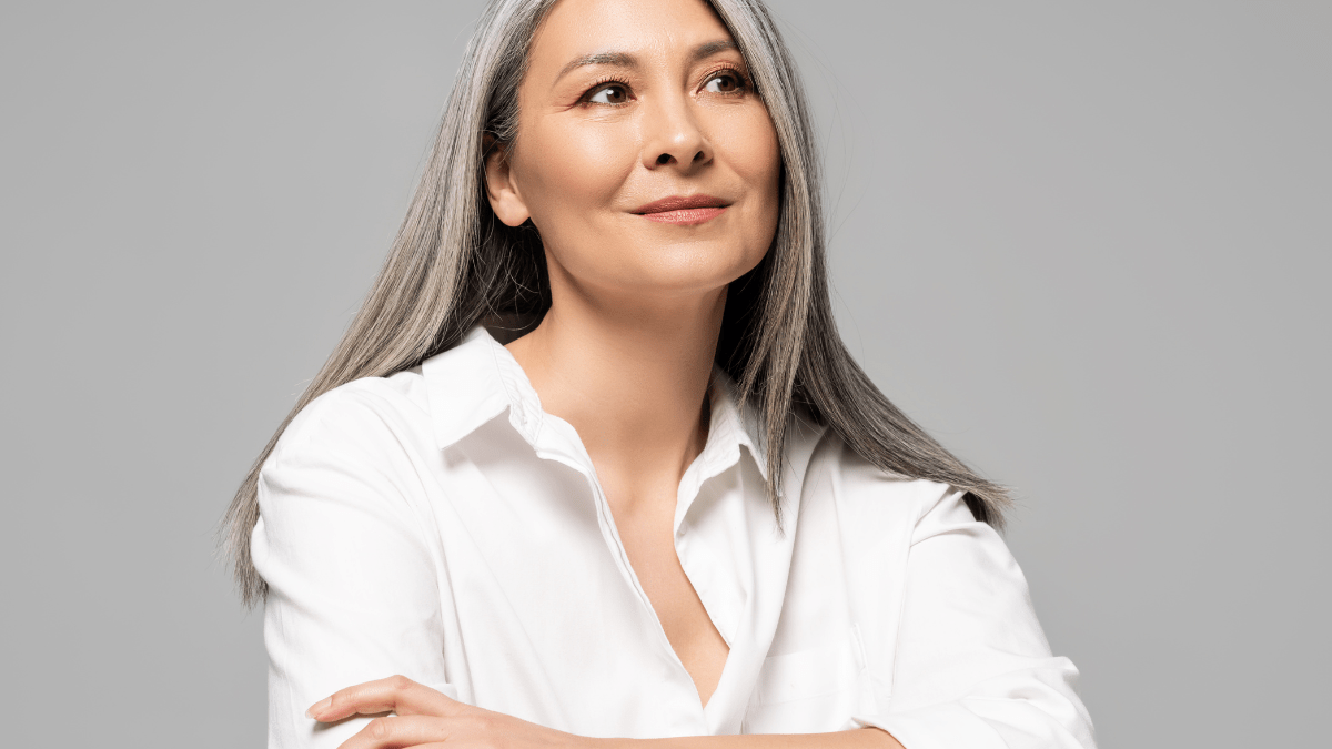 How to Get Shiny Gray Hair — Best Life