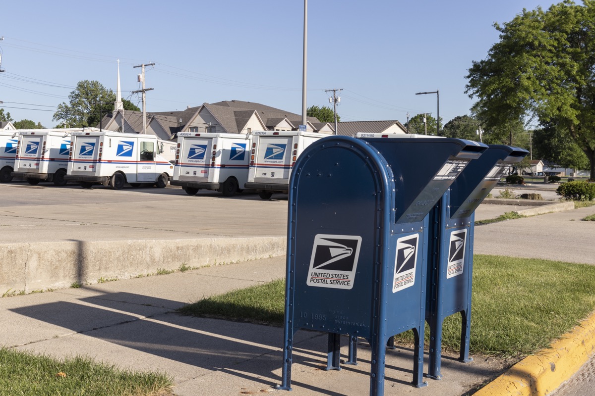USPS Is Blocking the Use of Blue Mailboxes in These Areas