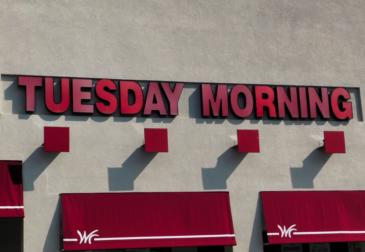 Tuesday Morning Is Closing Locations Amid Challenges