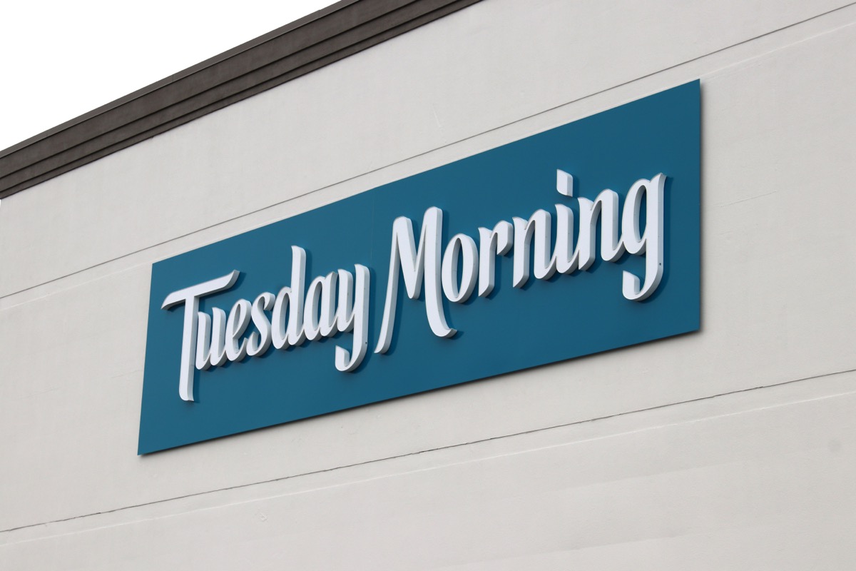 Tuesday Morning Is Going Out of Business and Closing All Stores