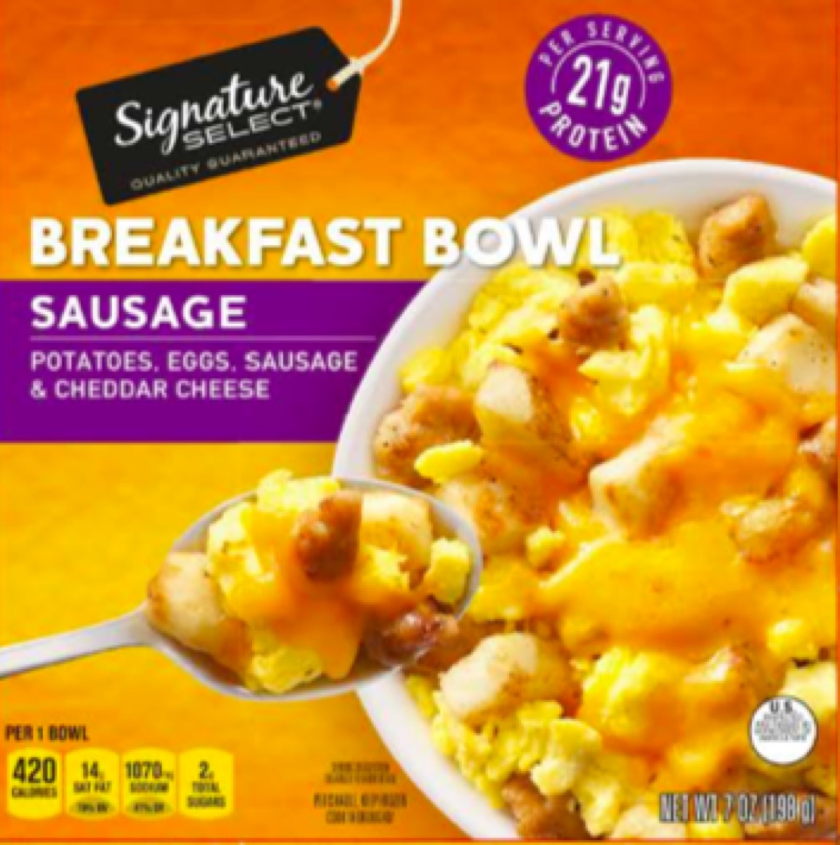 USDA Issues Health Alert for Signature Select Breakfast Bowls