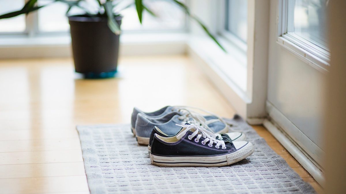 Why You Should Ask Guests to Take Their Shoes Off — Best Life