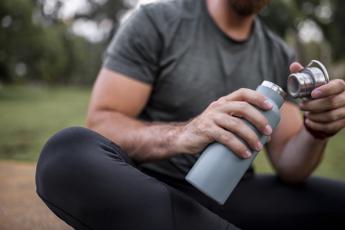 5 Signs to Not Drink Out of Your Water Bottle — Best Life