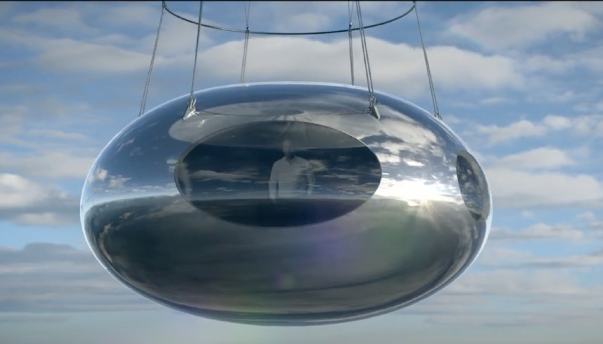Zephalto Offers Fancy Meal in a Balloon 15.5 Miles Above Earth
