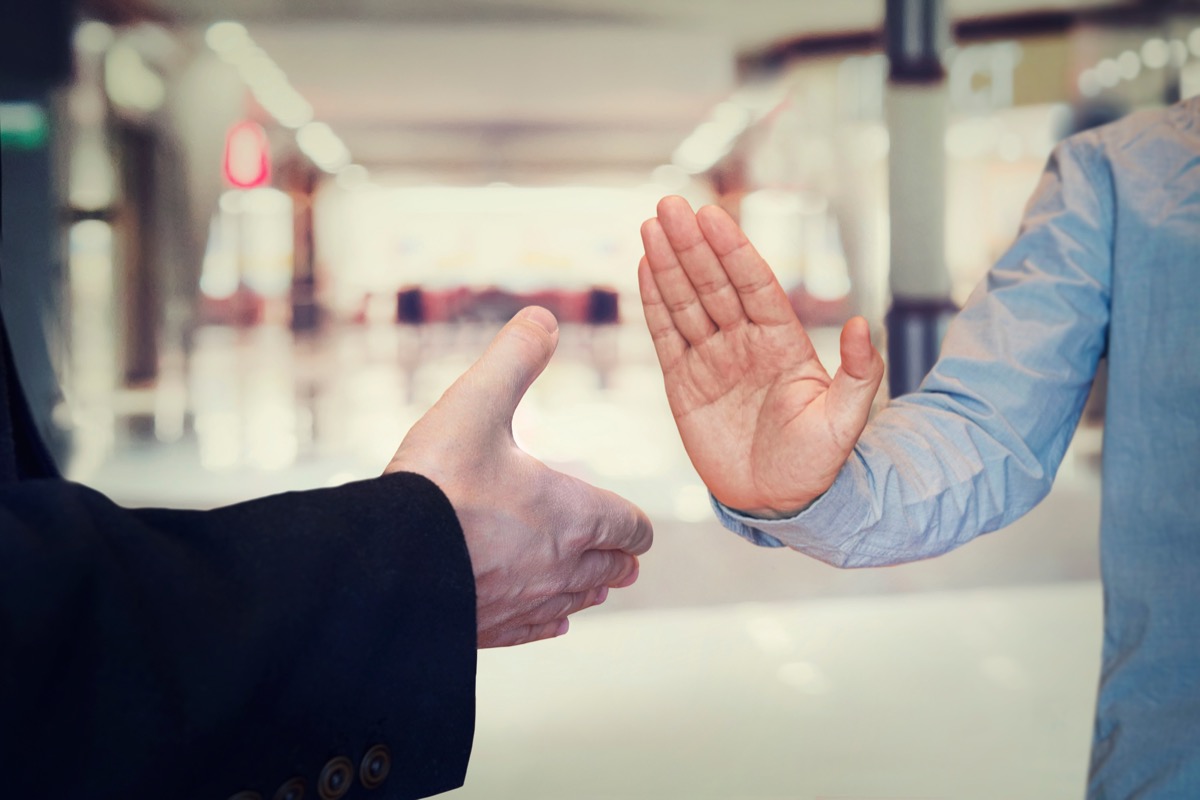 4 Times You Should Never Shake Someone's Hand — Best Life