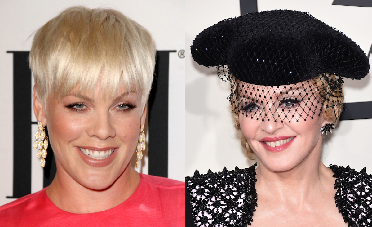 How Pink and Madonna's Feud Started Backstage at a Daytime Talk Show