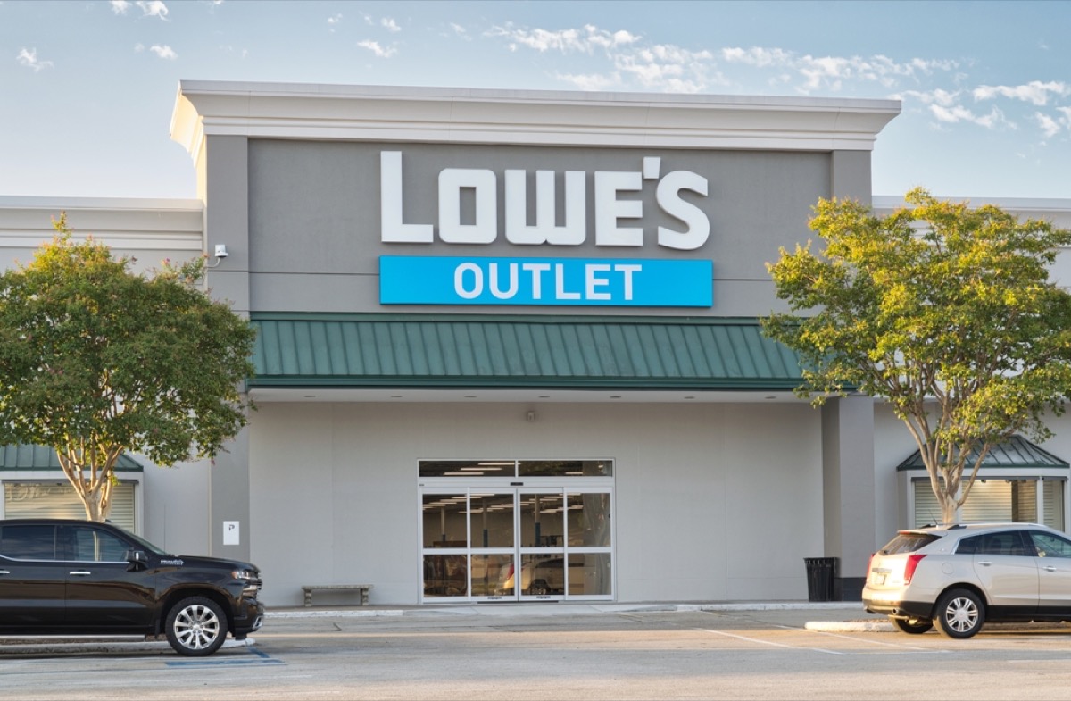 Lowe's Outlet Sells Appliances for 75% Off — Best Life