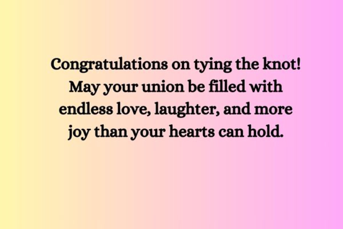 104 Wedding Wishes for All the Newlyweds in Your Life — Best Life