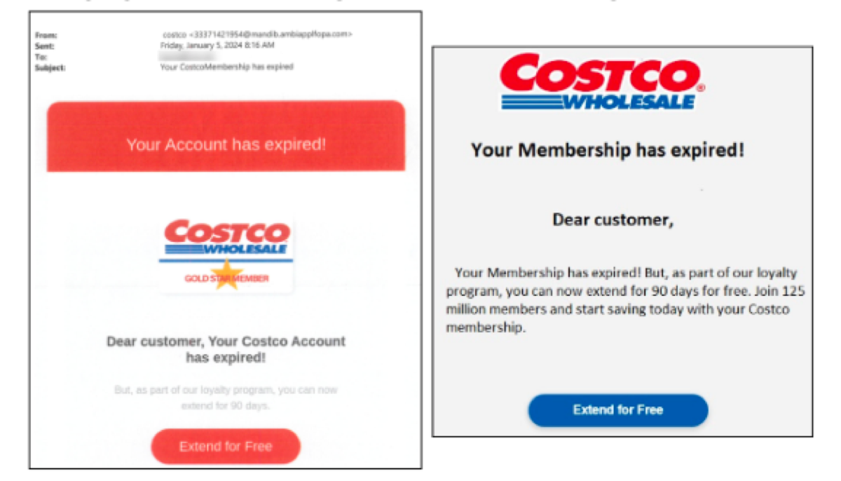 Costco Email Could Steal Your Credit Card Info, Officials Warn — Best Life