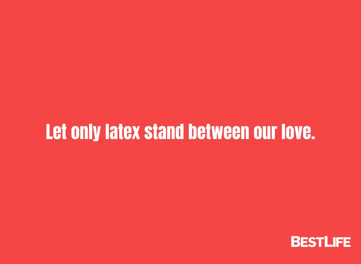 162 Dirty Pick-Up Lines That Guarantee a Good Time — Best Life