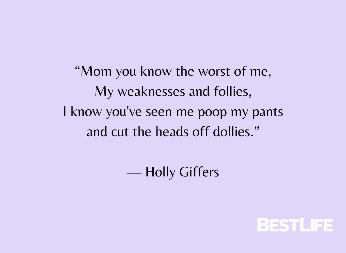 23 Mother’s Day Poems to Celebrate All the Moms in Your Life — Best Life