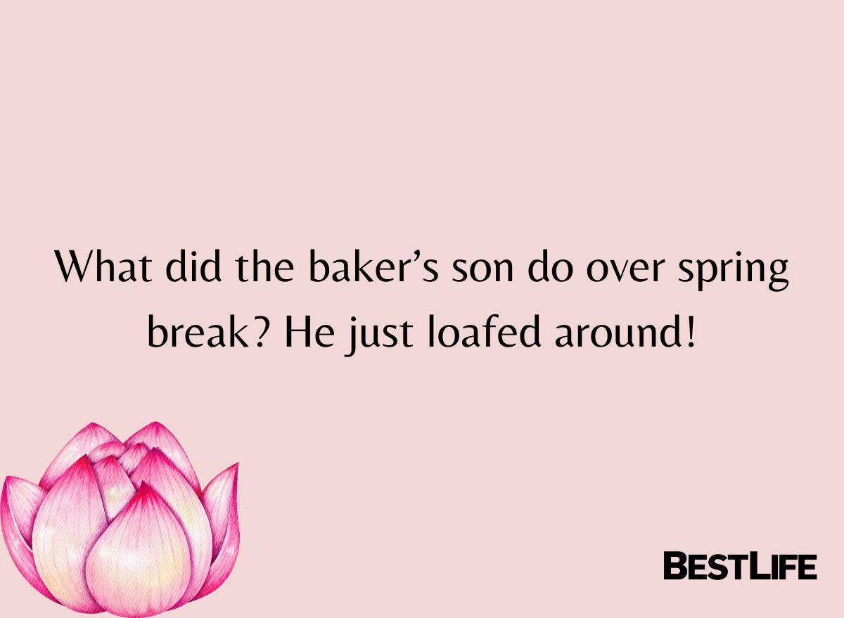 87 Spring Jokes Guaranteed to Help Melt the Ice — Best Life