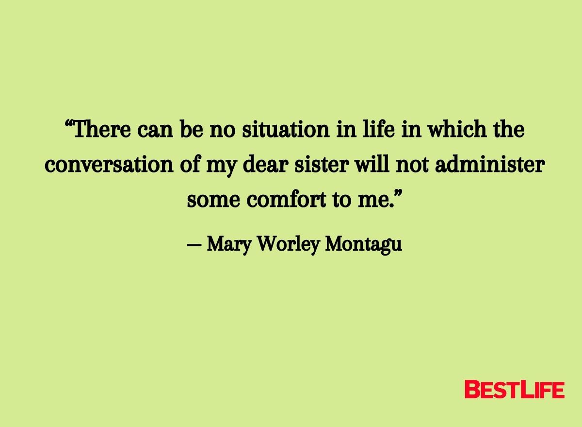 90 Sister Quotes to Celebrate Your Built-In Best Friend — Best Life