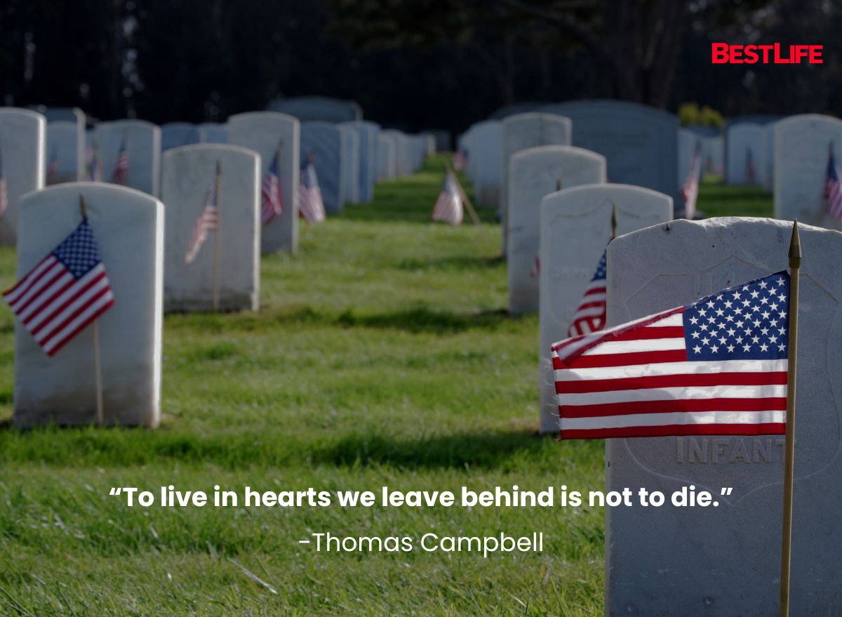 37 Memorial Day Quotes to Honor Our National Heroes — Best Life