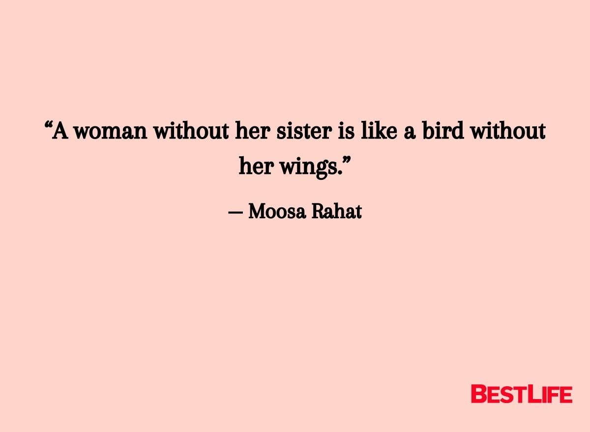 90 Sister Quotes to Celebrate Your Built-In Best Friend — Best Life