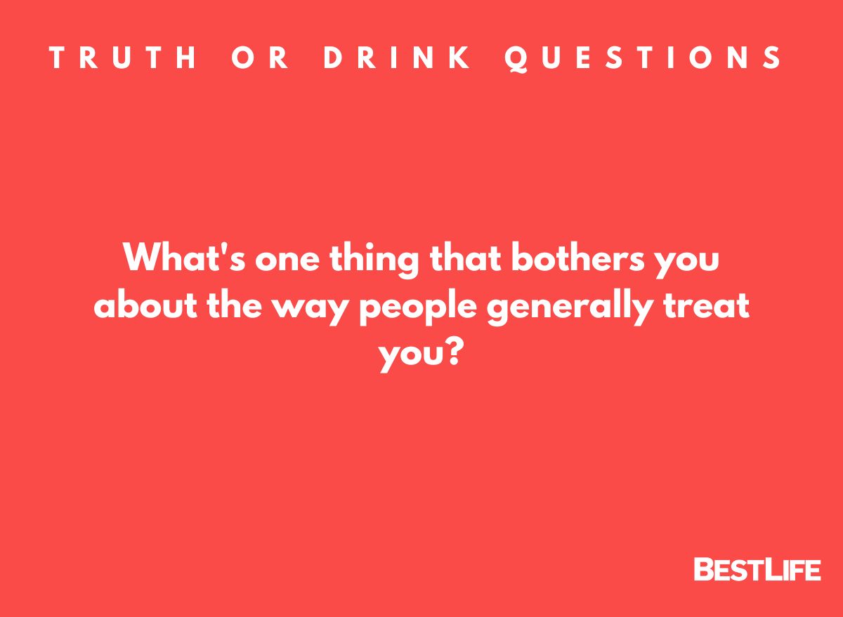 217 Truth or Drink Questions for Adults in Need of Some Fun
