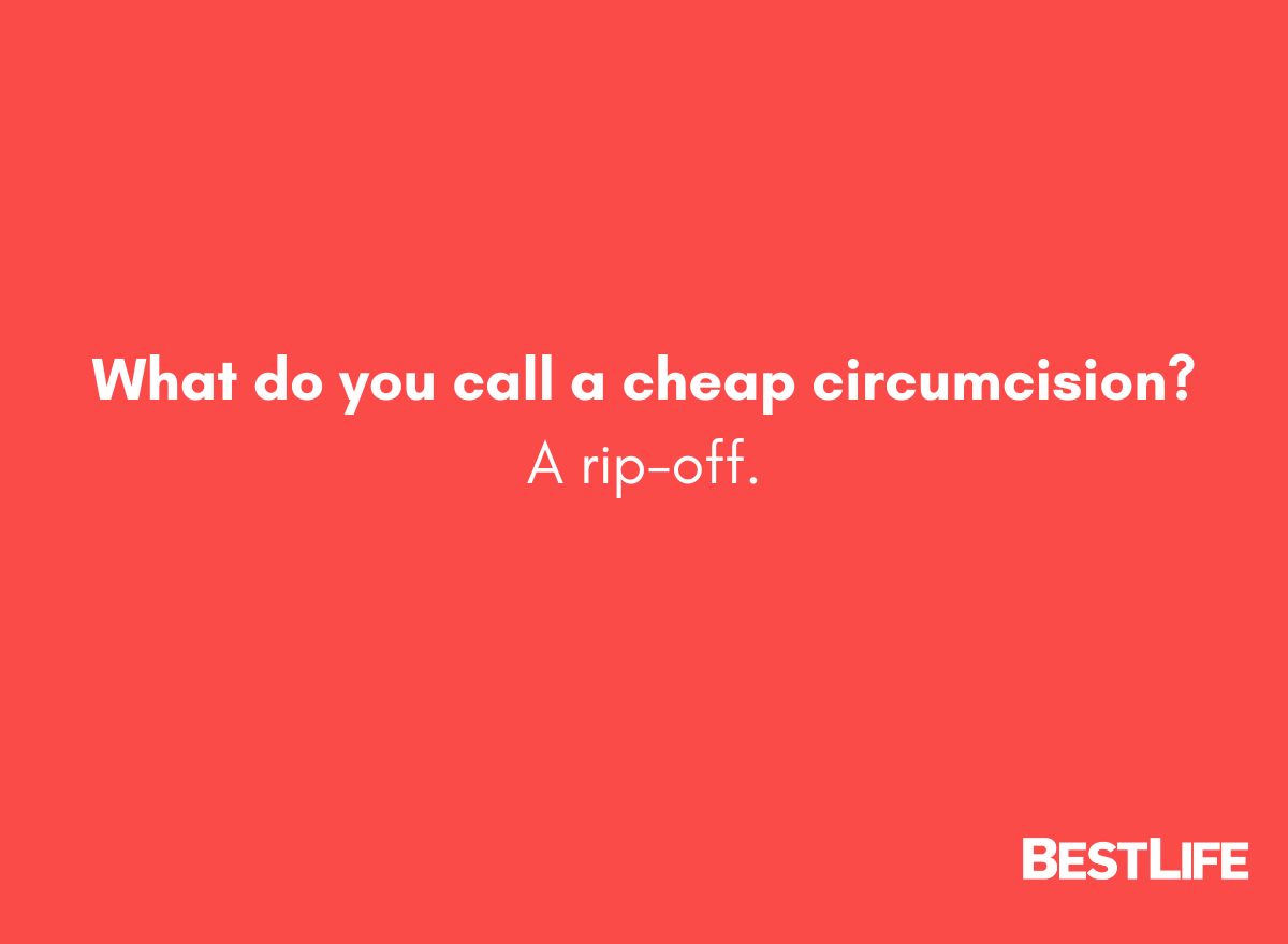 100 Dirty Jokes So Racy, You'll Want to Cover Your Eyes