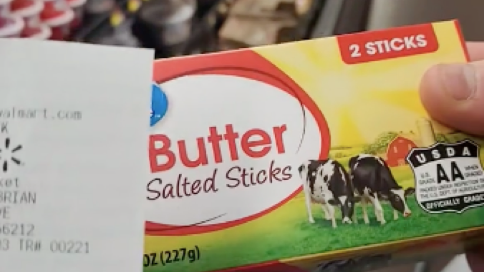 Shopper Claims Walmart Is Overcharging for Great Value Butter — Best Life