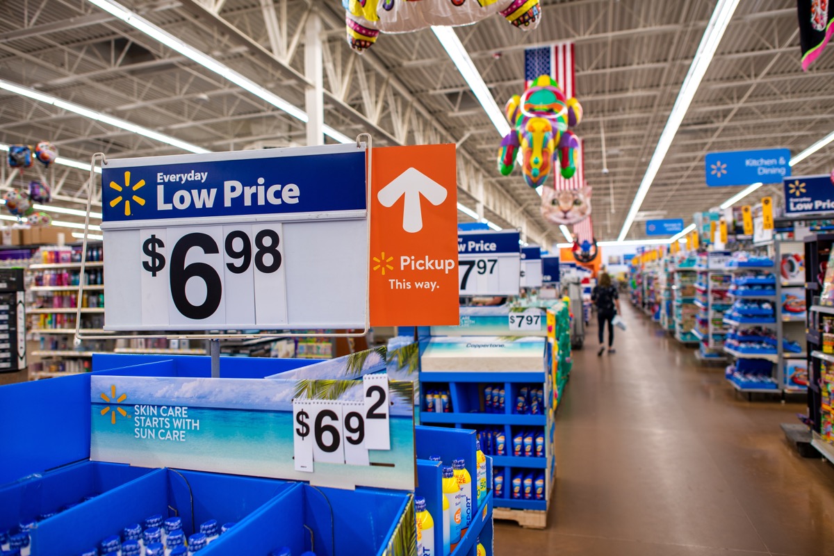 Shopper Shows How Much Walmart Prices Have Gone Up — Best Life