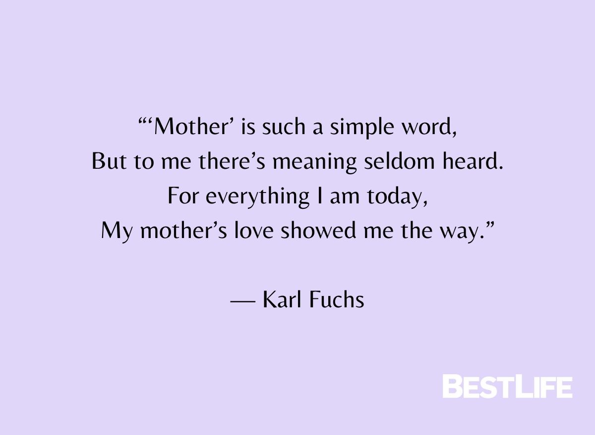25 Heartfelt Mother's Day Poems to Celebrate Mom's Love