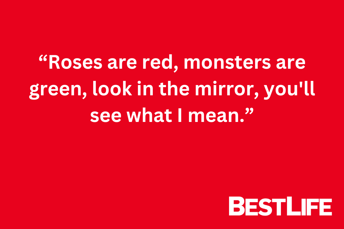 165 Good Roasts That Burn So Bad — Best Life