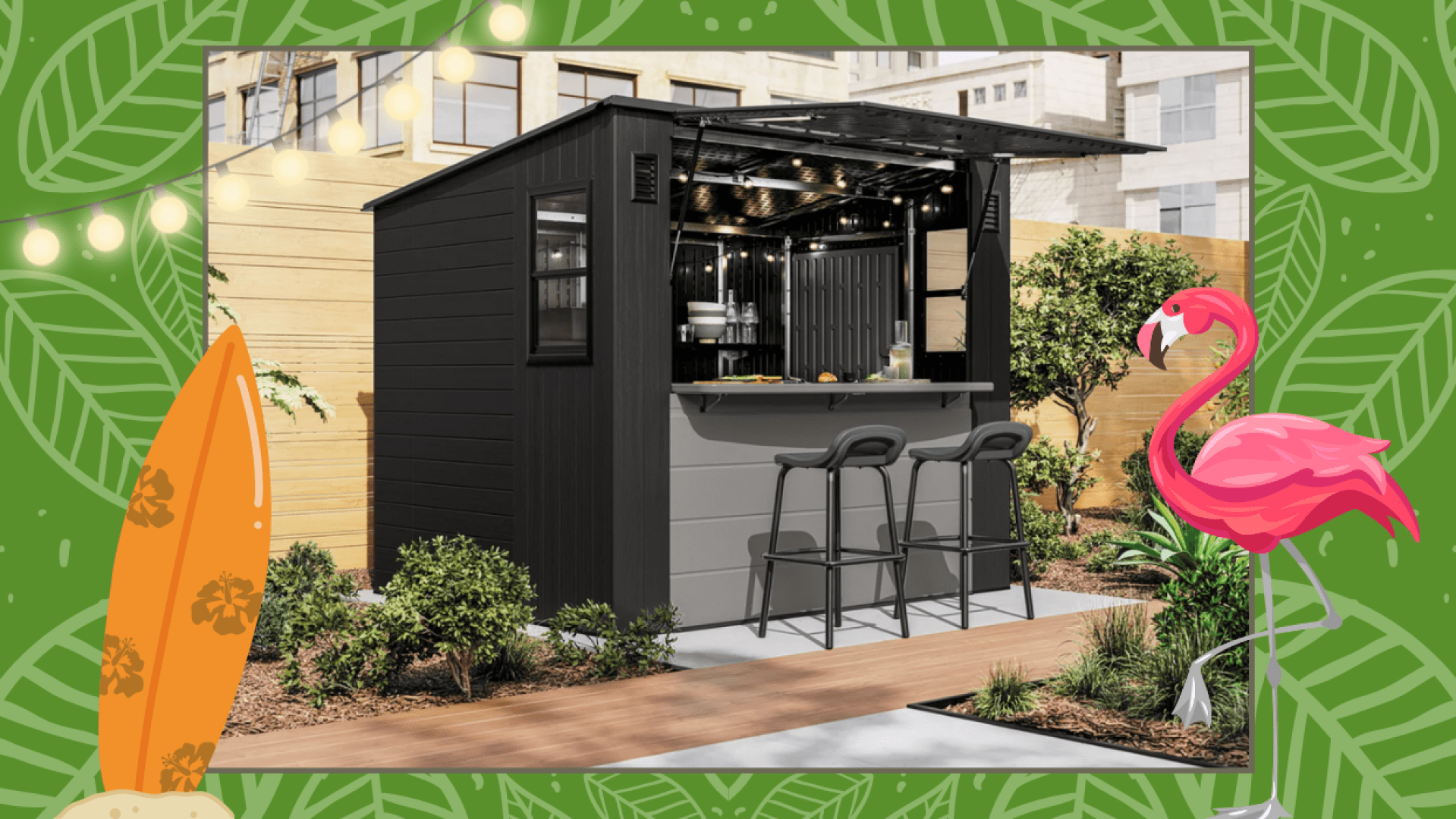 Costco's Chic Outdoor Bar Will Transform Your Yard Into a Resort for ...