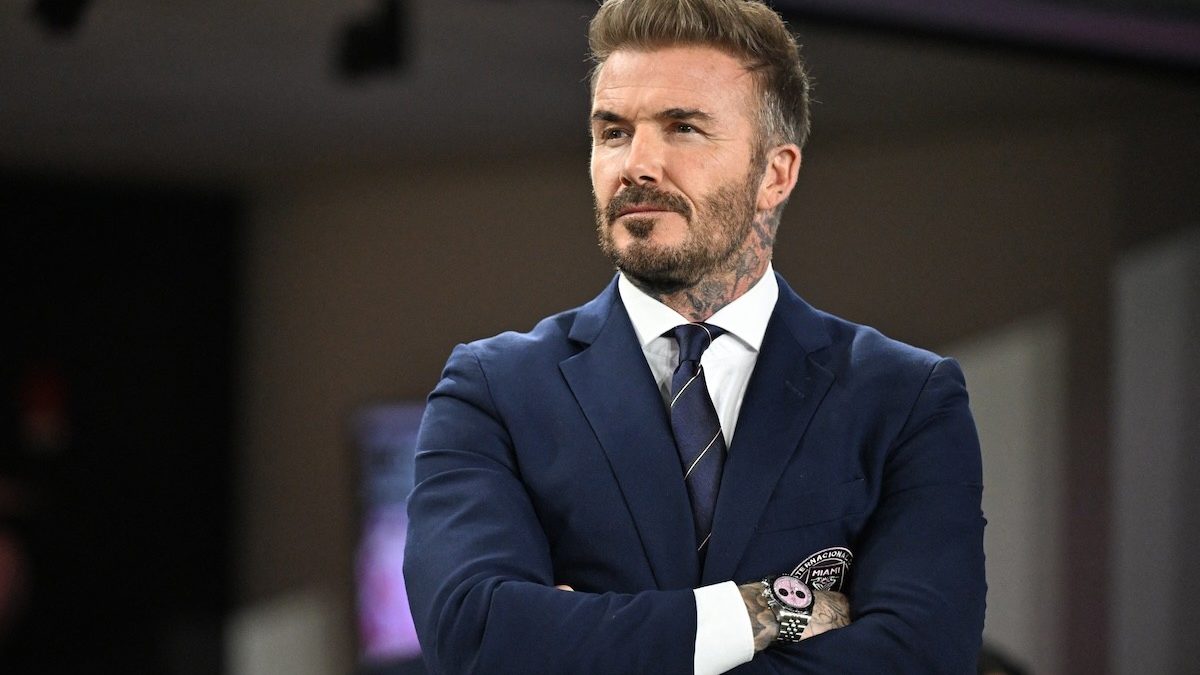 David Beckham Swears His New Supplement Is Key to Not Aging
