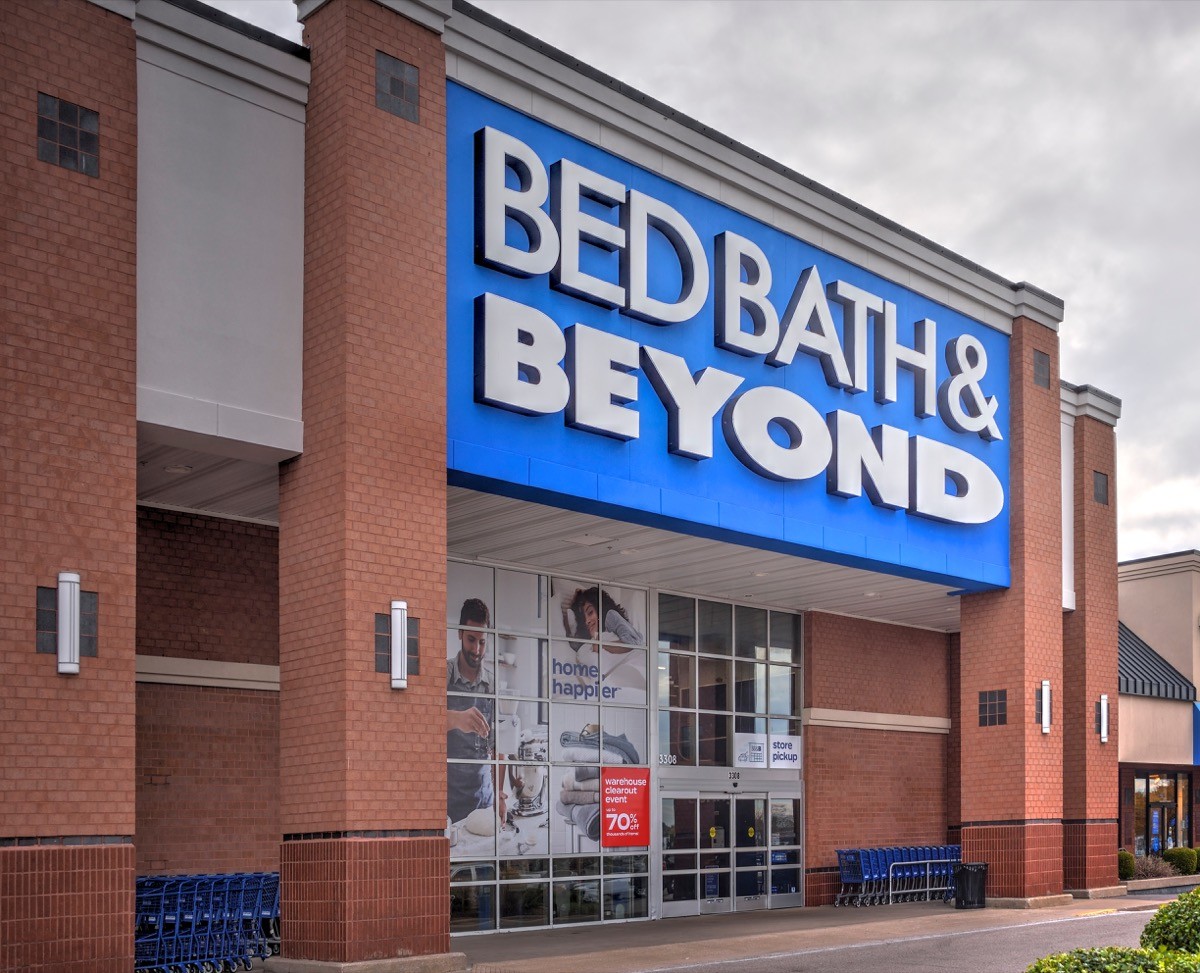 Bed, Bath & Beyond Is Opening 75 New Stores
